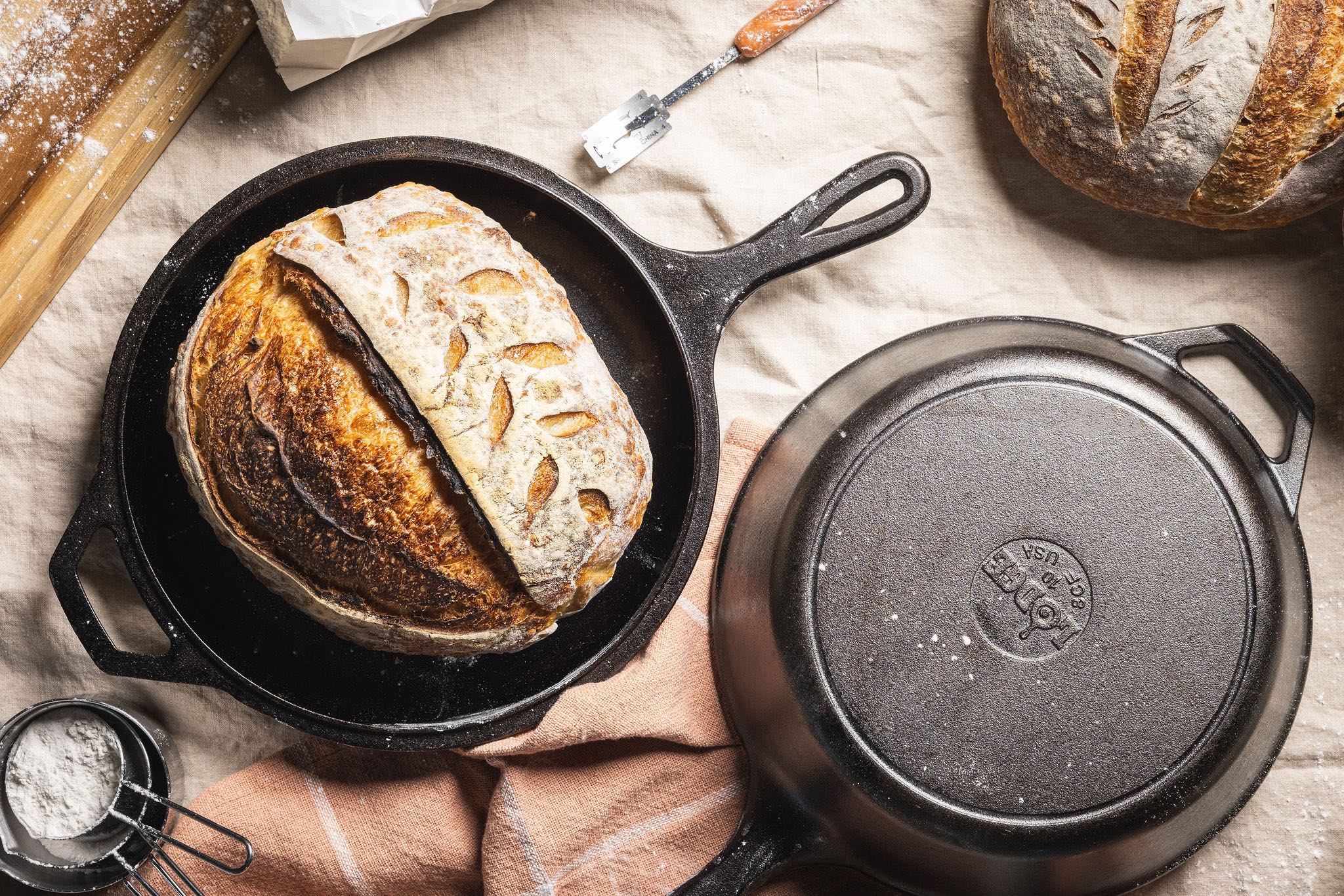 Combo Cooker Sourdough Loaf | Recipe | Lodge Cast Iron