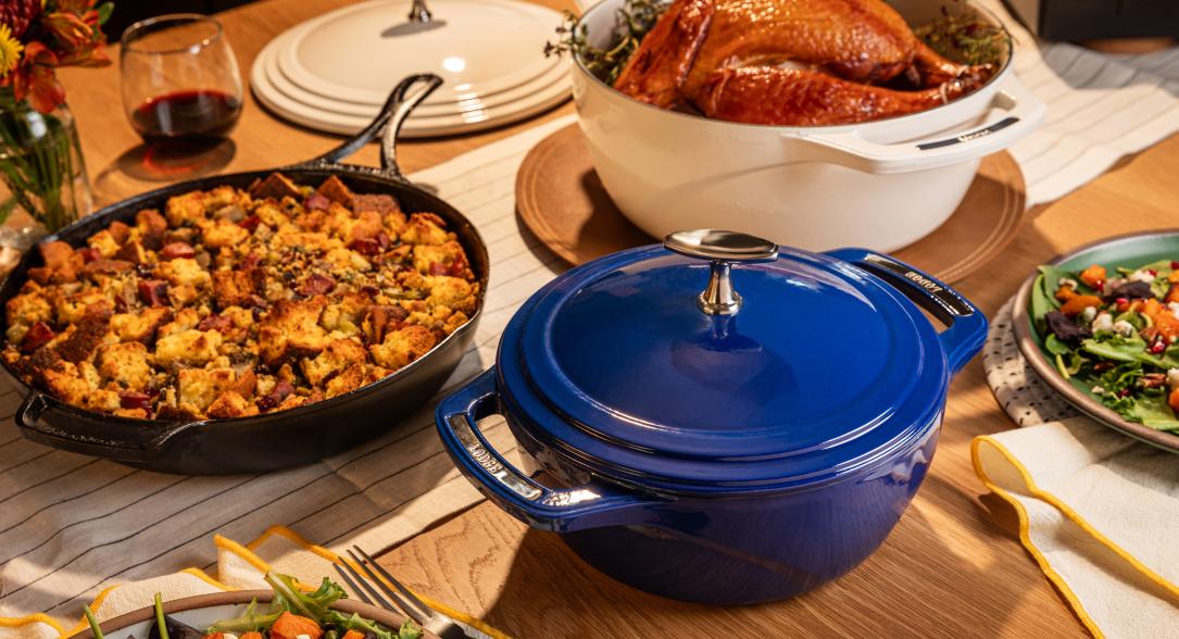 The Cookware You Need for Thanksgiving Dinner – Lodge Cast Iron