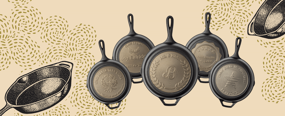 Engraved Cast Iron Skillets | Lodge Custom Shop | Lodge Cast Iron