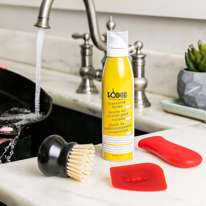 Seasoned Cast Iron Care Kit | Shop Online | Lodge Cast Iron