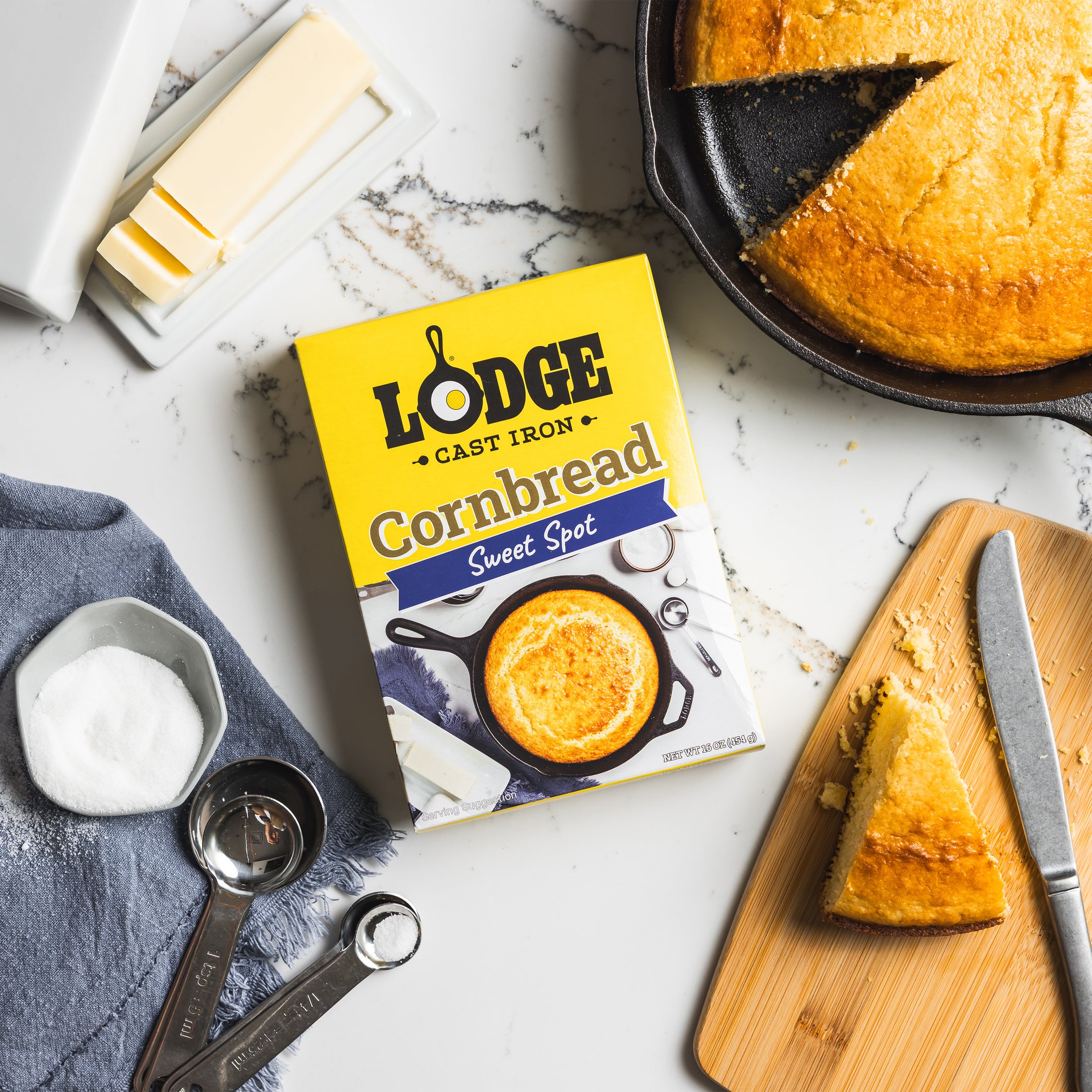 Skillet Cornbread Mix | Shop Sweet Spot Flavor | Lodge Cast Iron