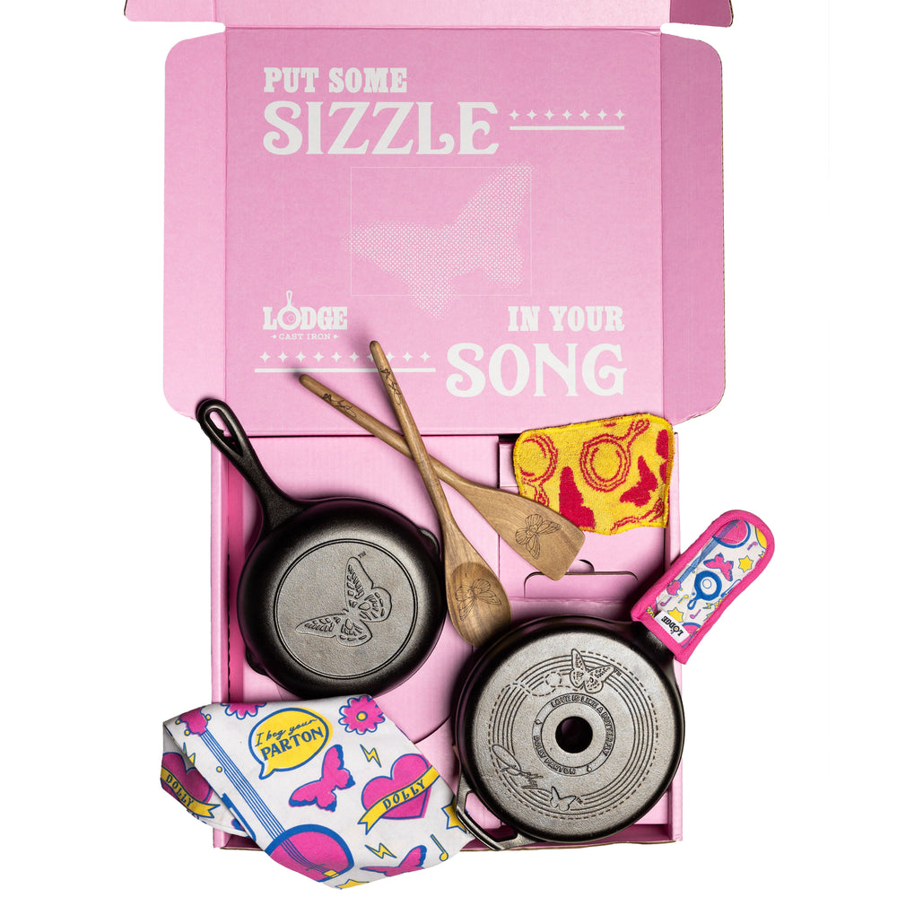 Dolly Parton Cast Iron Gift Set – Lodge Cast Iron
