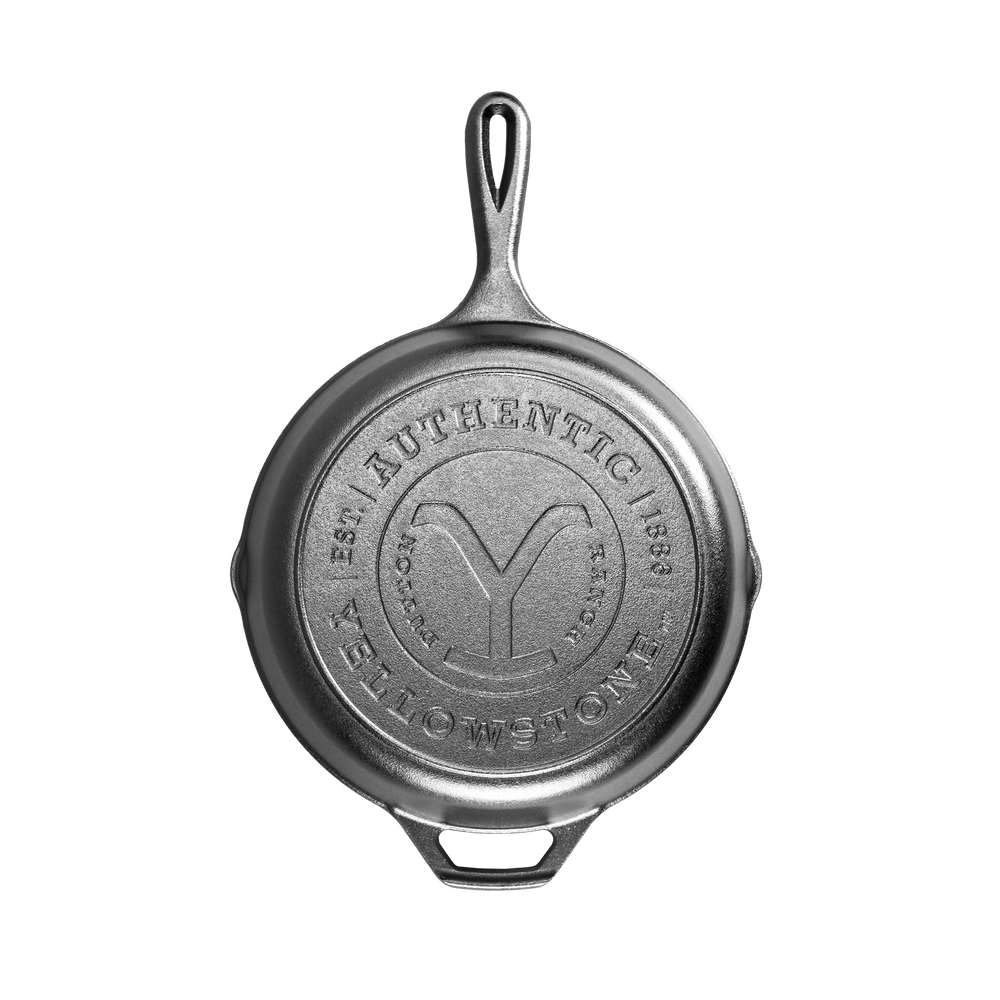 Yellowstone 10.25 Inch Cast Iron Authentic Y Skillet – Lodge Cast Iron