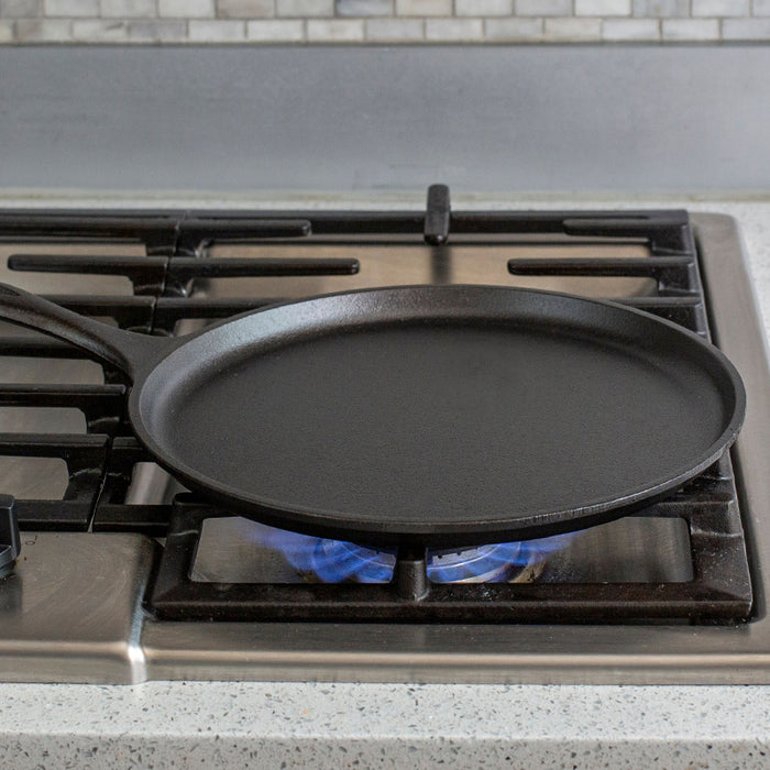 Round Cast Iron Griddle | Shop All Sizes Online | Lodge Cast Iron