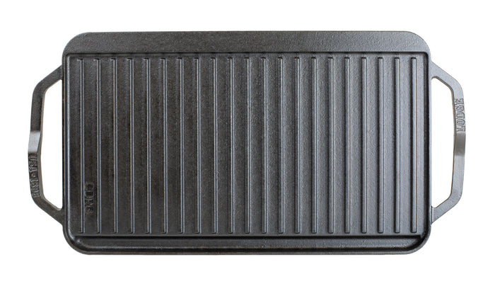Chef Collection Reversible Grill/Griddle | Lodge Cast Iron