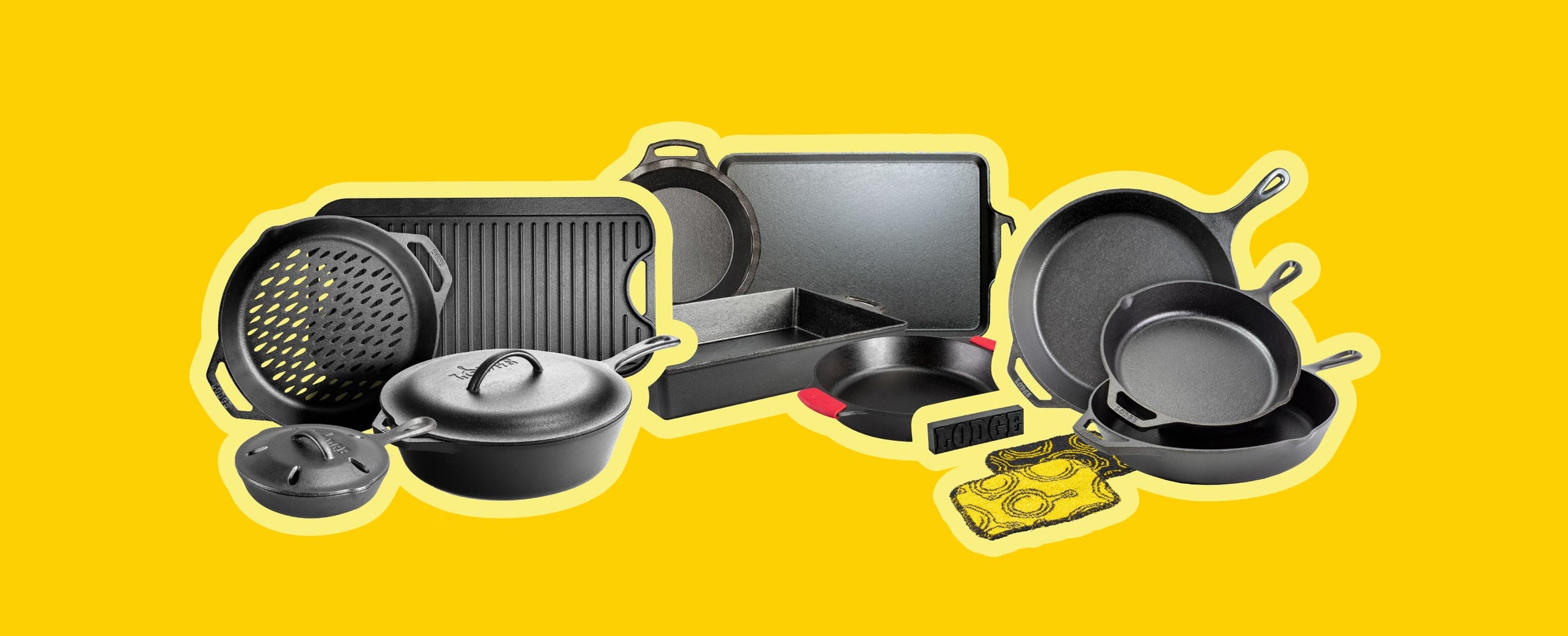 Lodge Cast Iron | USA Made Cookware, Bakeware, Pans & More