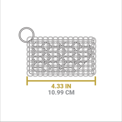 Chainmail Scrubbing Pad | Shop Online | Lodge Cast Iron