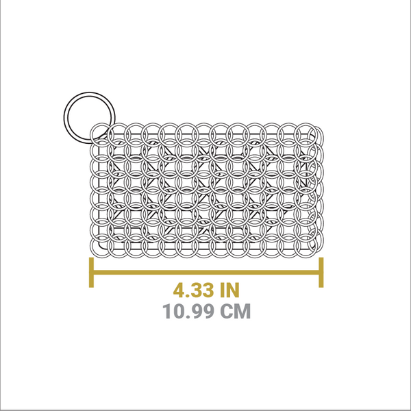 Chainmail Scrubbing Pad | Shop Online | Lodge Cast Iron