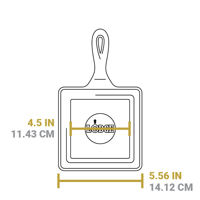 Square Cast Iron Skillet | Shop Online | Lodge Cast Iron